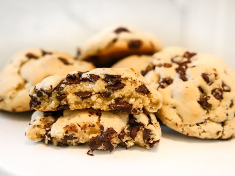 Cakey Chocolate Chip Cookies • Pint Sized Baker