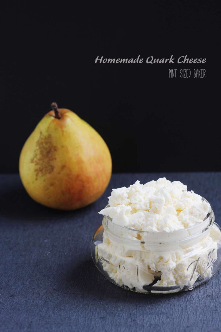 Homemade Quark Cheese • Pint Sized Baker
