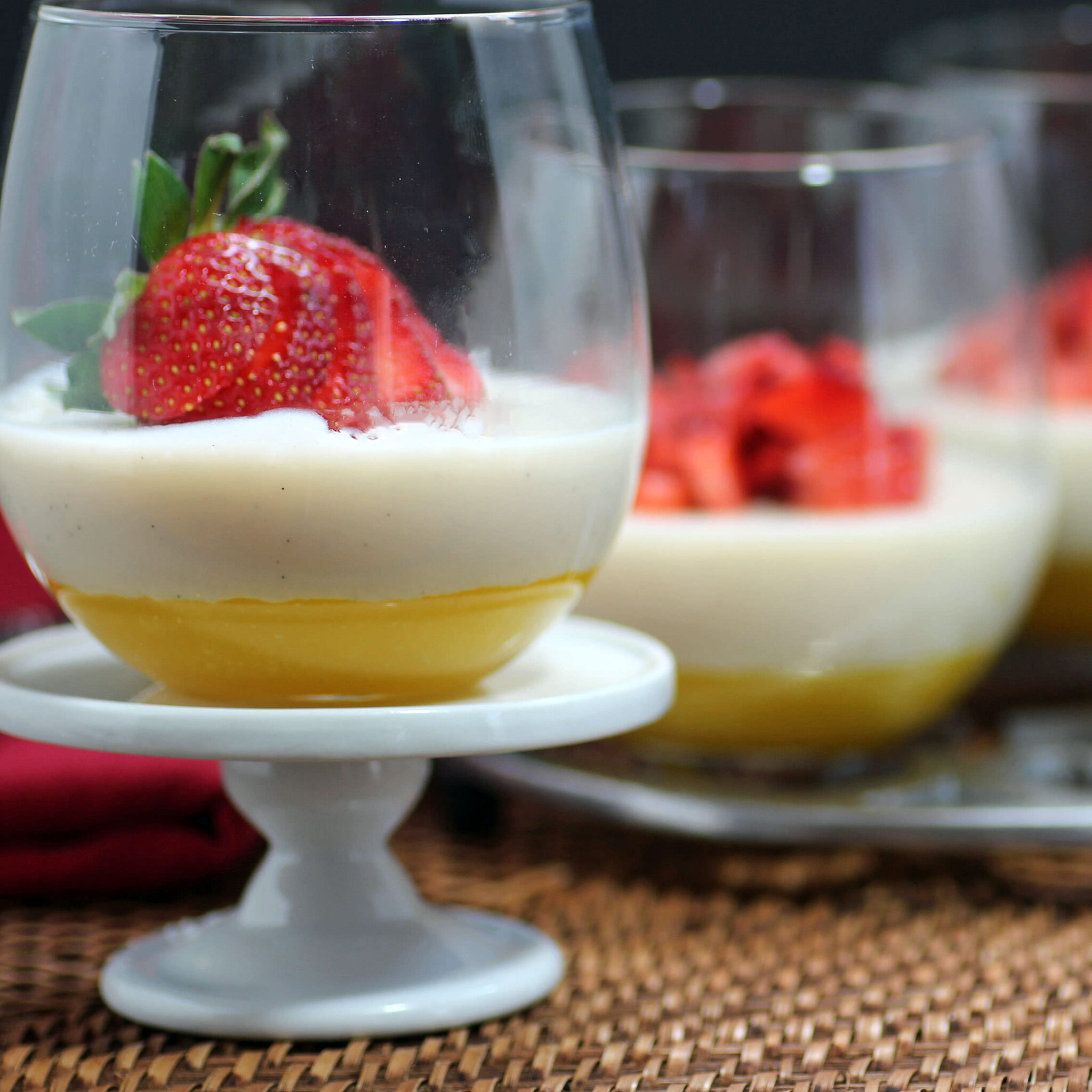 Mango and Yogurt Gelees • Pint Sized Baker