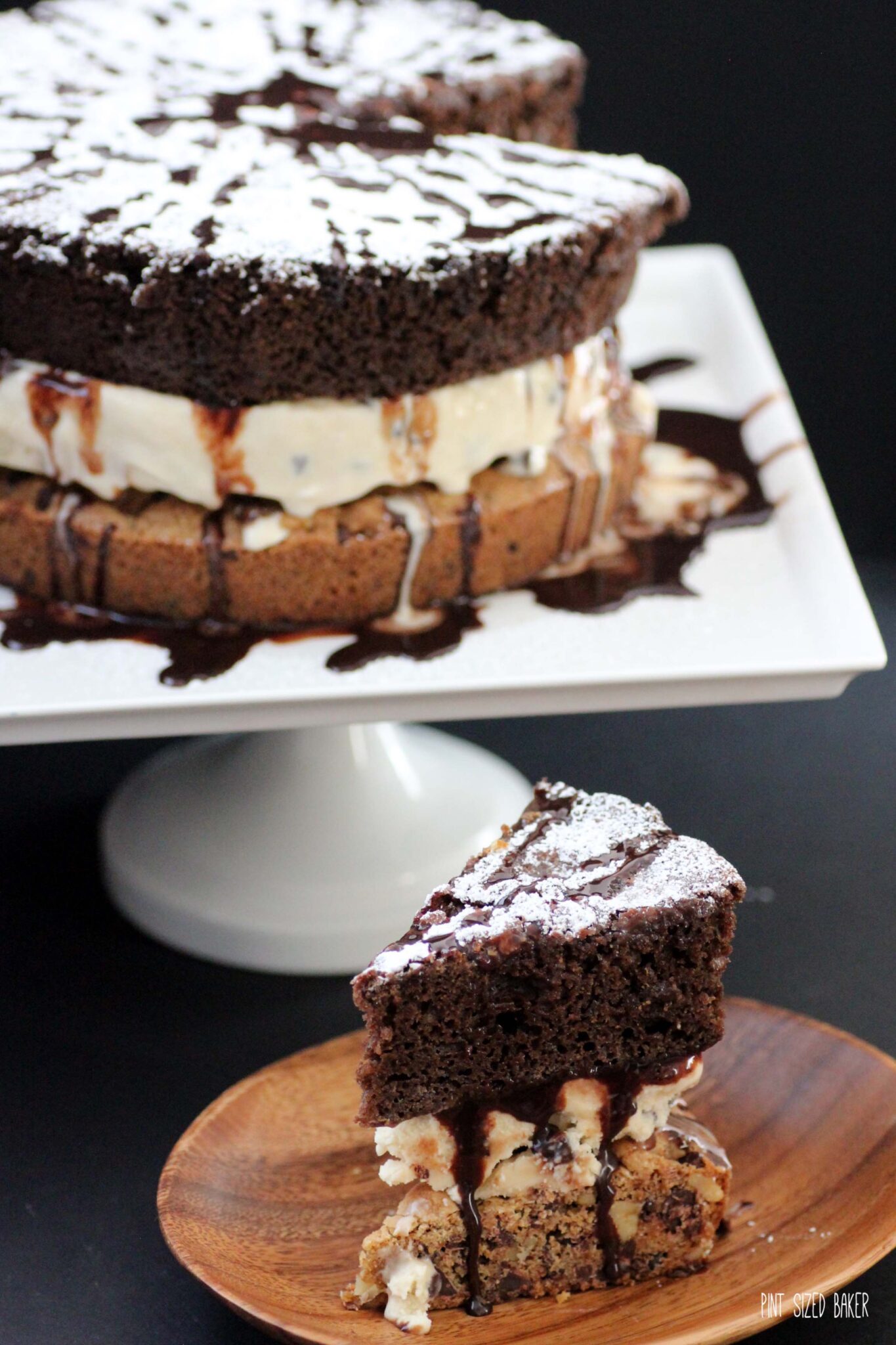 Dessert Turducken - three desserts in one! • Pint Sized Baker