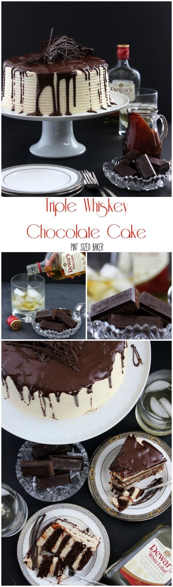 Triple Whiskey Cake • Pint Sized Baker