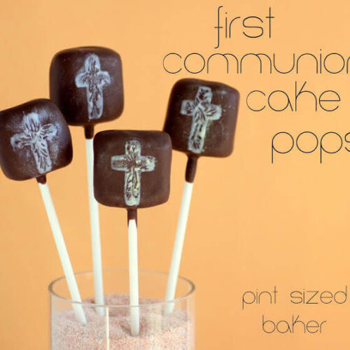 Pink Ribbon Cake Pops • Pint Sized Baker