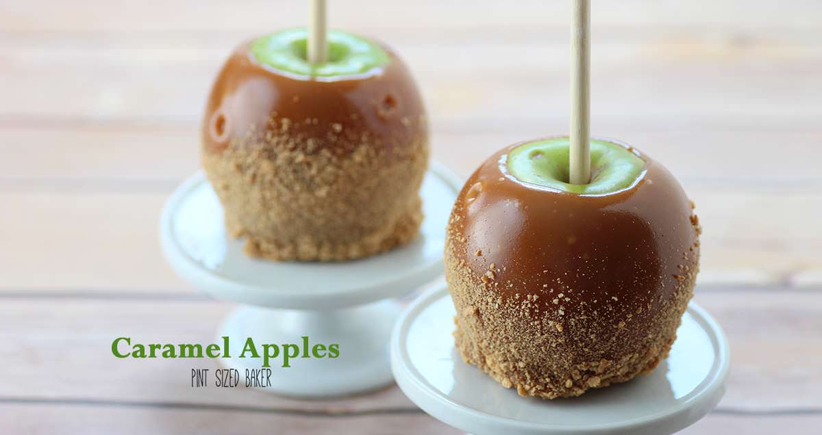 Homemade Candy Apples like at the fair • Pint Sized Baker