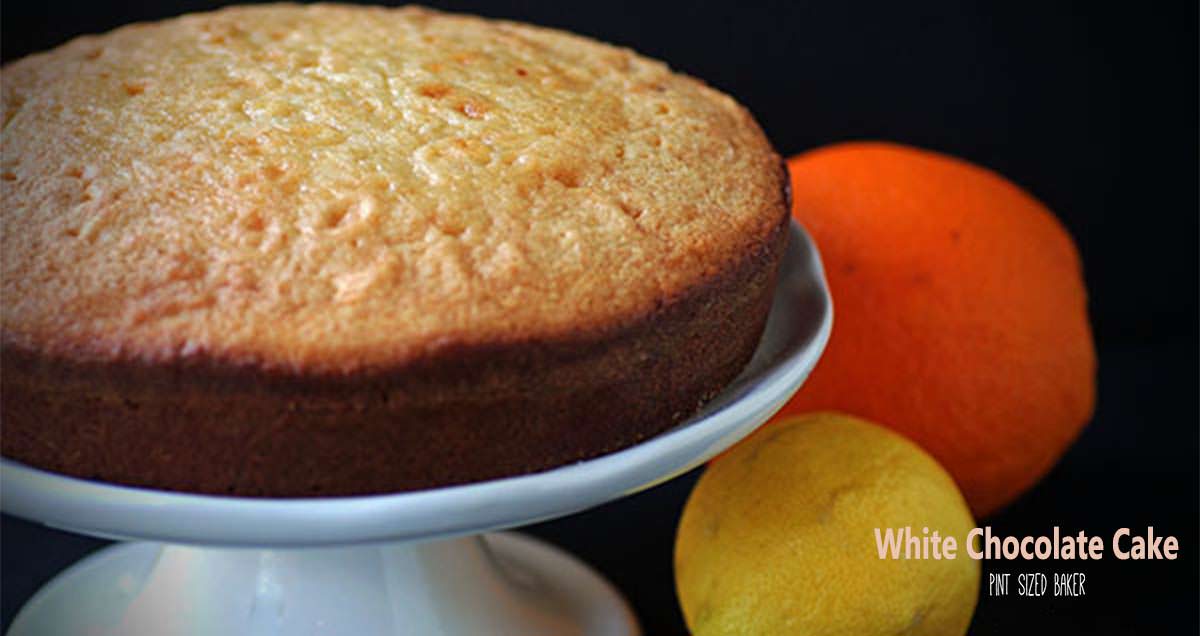 White Chocolate Cake Recipe • Pint Sized Baker