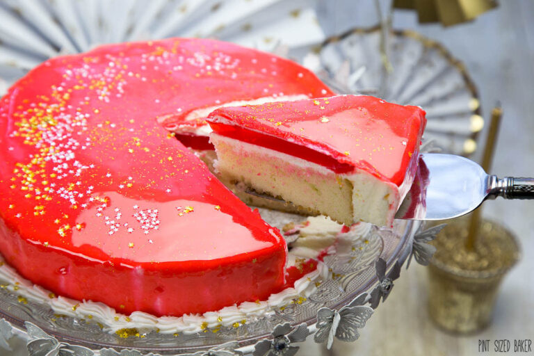 Mirror Birthday Cake Tutorial • Pint Sized Baker