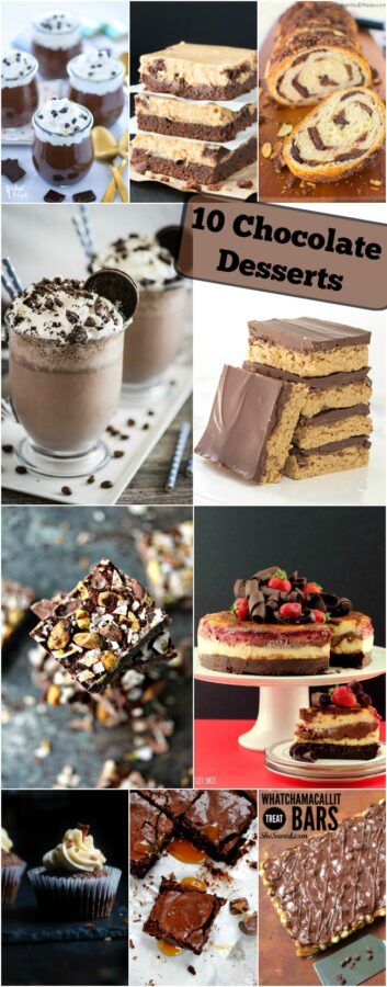 Cha-Cha-Chocolate! A Spring Chocolate Dessert Collection • Pint Sized Baker