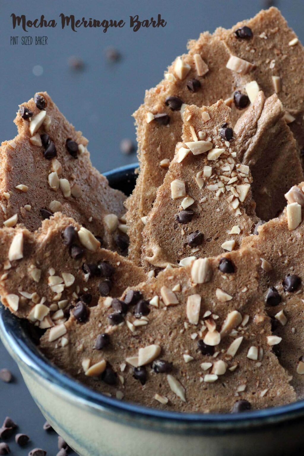 Mocha Meringue Bark • Pint Sized Baker