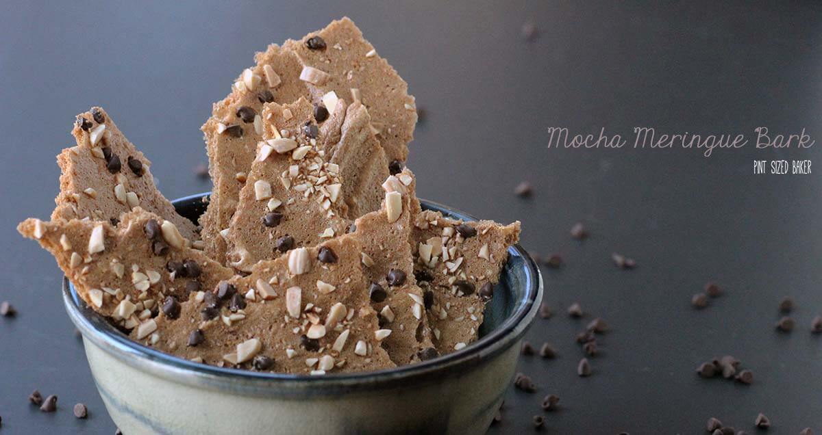 Mocha Meringue Bark • Pint Sized Baker