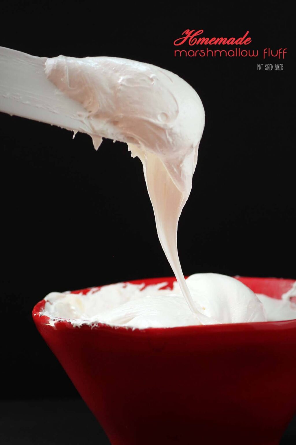 Homemade Marshmallow Fluff • Pint Sized Baker
