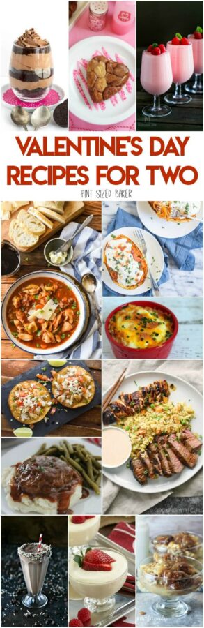 Valentine's Day Recipes for Two - or more • Pint Sized Baker