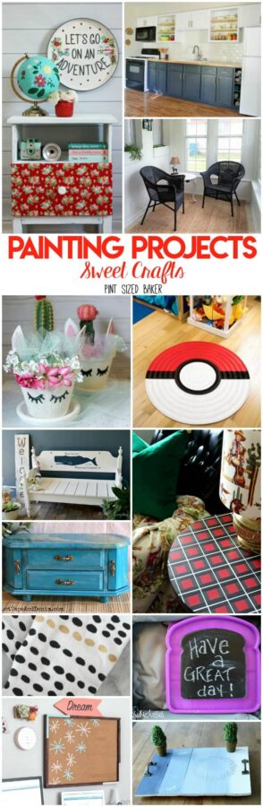 Painting Projects - Sweet Crafts • Pint Sized Baker