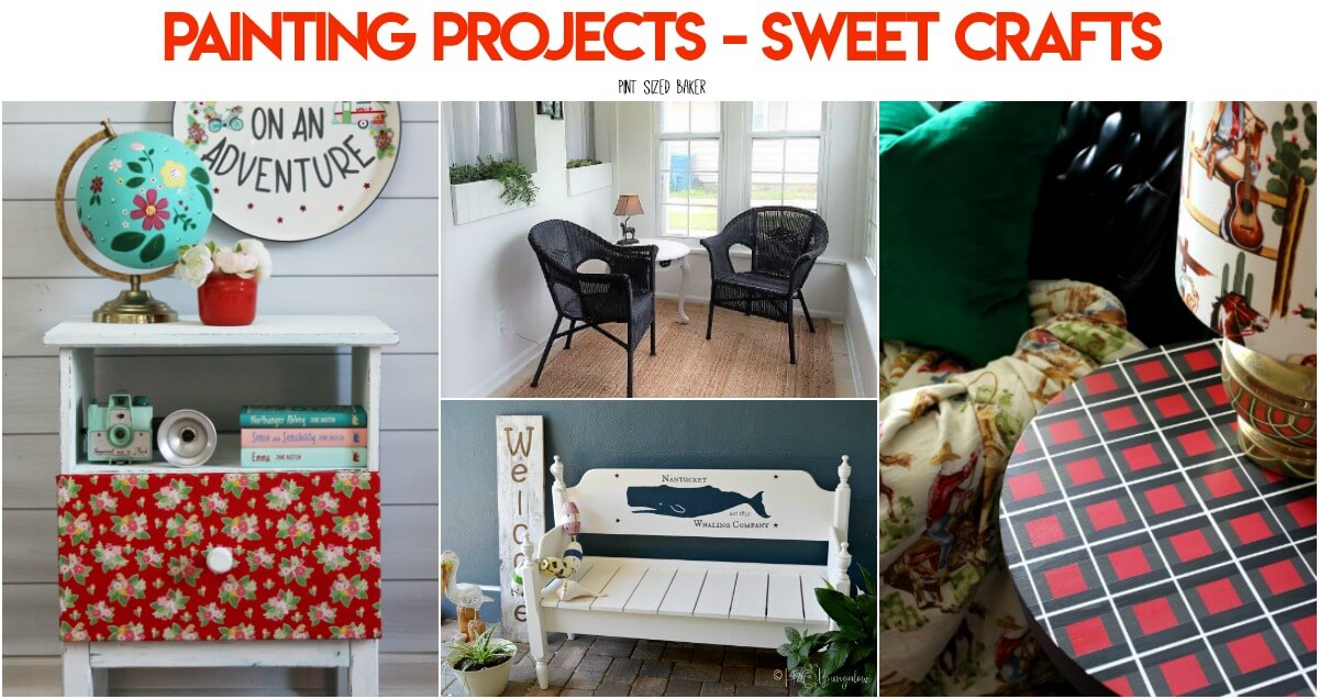 Painting Projects - Sweet Crafts • Pint Sized Baker