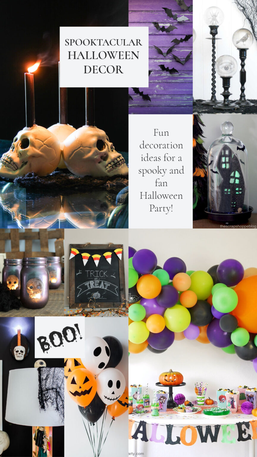 Spooktacular Halloween Decor Ideas • Pint Sized Baker