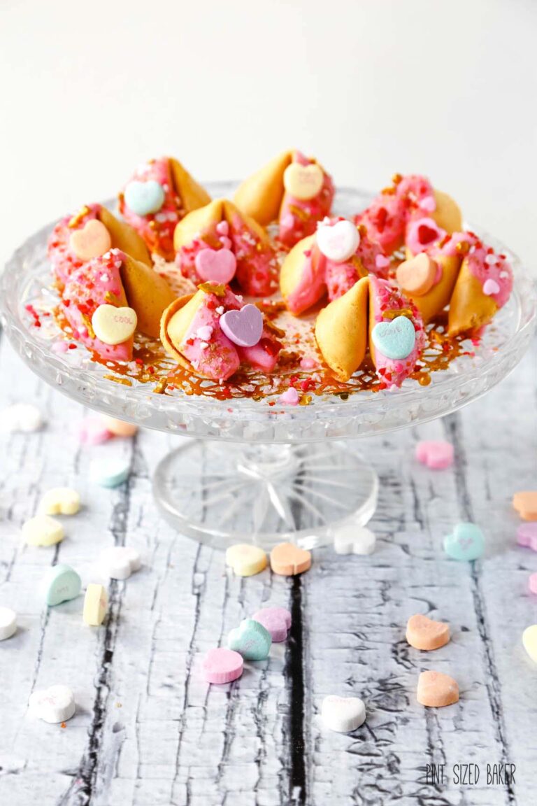 Be My Valentine Fortune Cookies • Pint Sized Baker