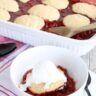 Sour Cherry Cobbler +Video Recipe - perfect summer dessert • Pint Sized ...