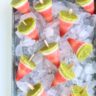Refreshing Watermelon Popsicles - a frozen summer treat • Pint Sized Baker