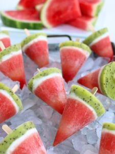 Refreshing Watermelon Popsicles - a frozen summer treat • Pint Sized Baker