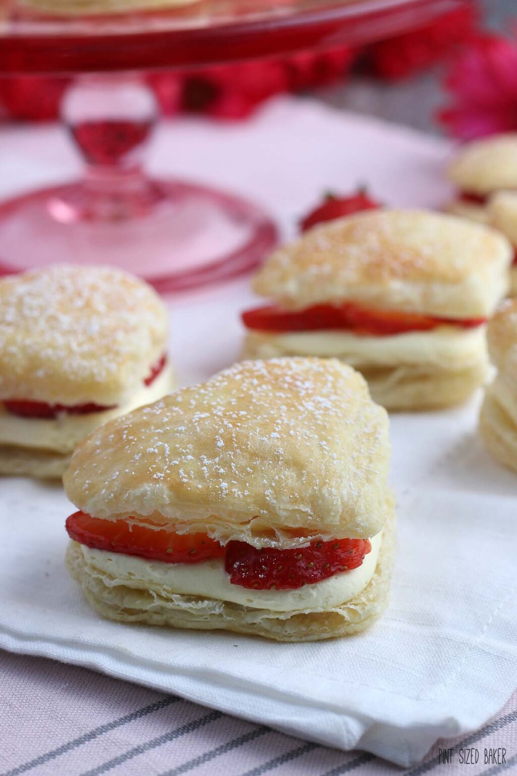 Strawberry Napoleon Recipe + Video • Pint Sized Baker