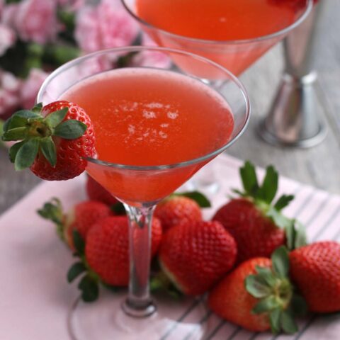 Homemade Strawberry Bon-Bons - Pint Sized Baker