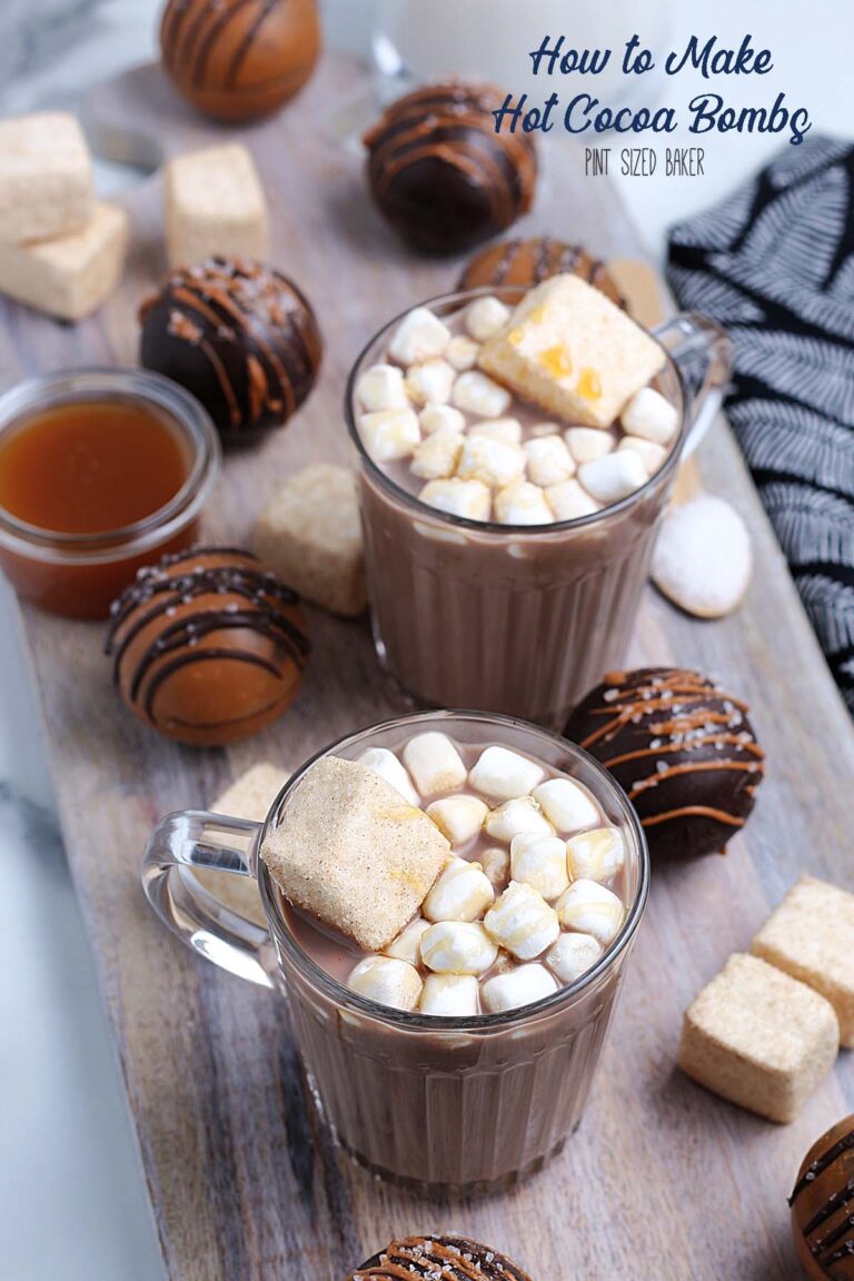 How to Make Hot Cocoa Bombs • Pint Sized Baker