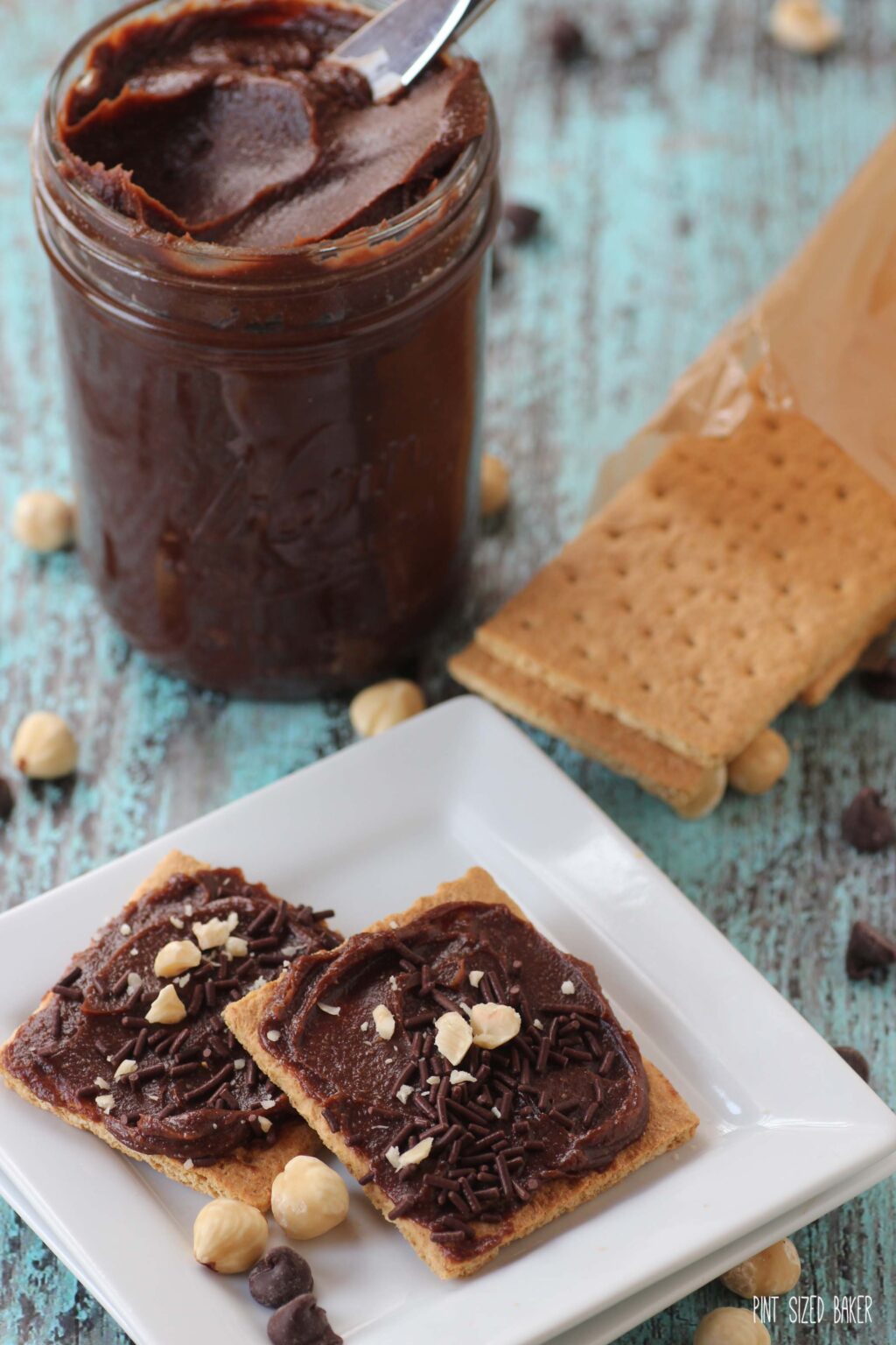 Chocolate Hazelnut Spread • Pint Sized Baker