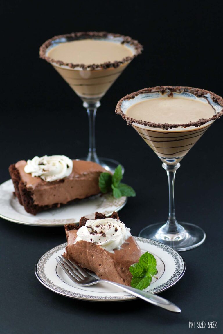 Mint Chocolate Mousse Tart Recipe • Pint Sized Baker