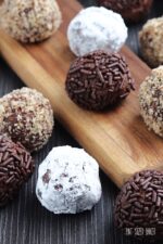 How To Make Rum Balls • Pint Sized Baker