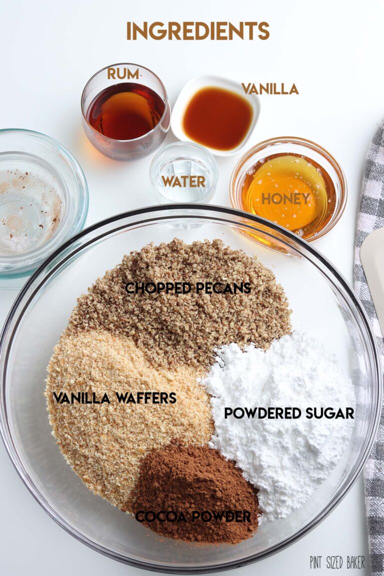 How To Make Rum Balls • Pint Sized Baker
