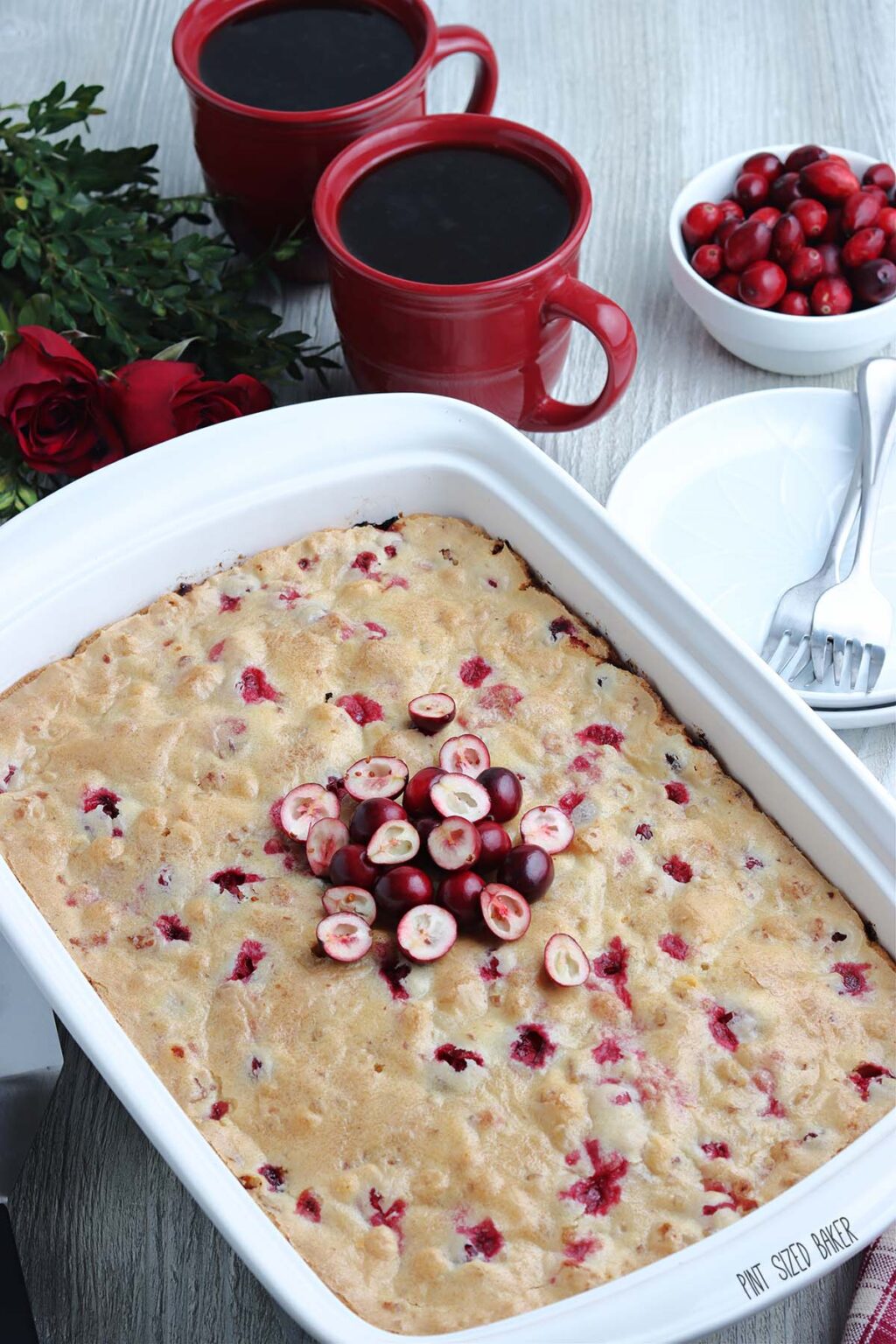 Cranberry Cake Recipe • Pint Sized Baker