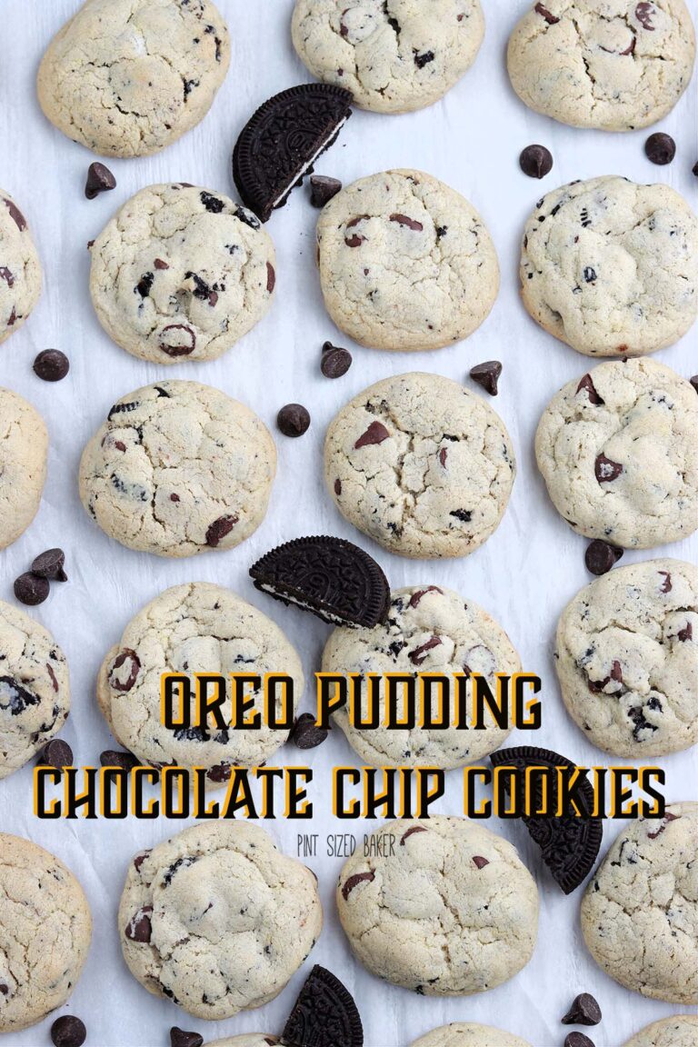 Oreo Pudding Cookies - Pint Sized Baker