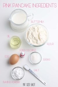 My famous Pink Pancake Recipe • Pint Sized Baker
